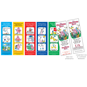 The OrganWise Guys Bookmarks Set (100 pack) - The OrganWise Guys