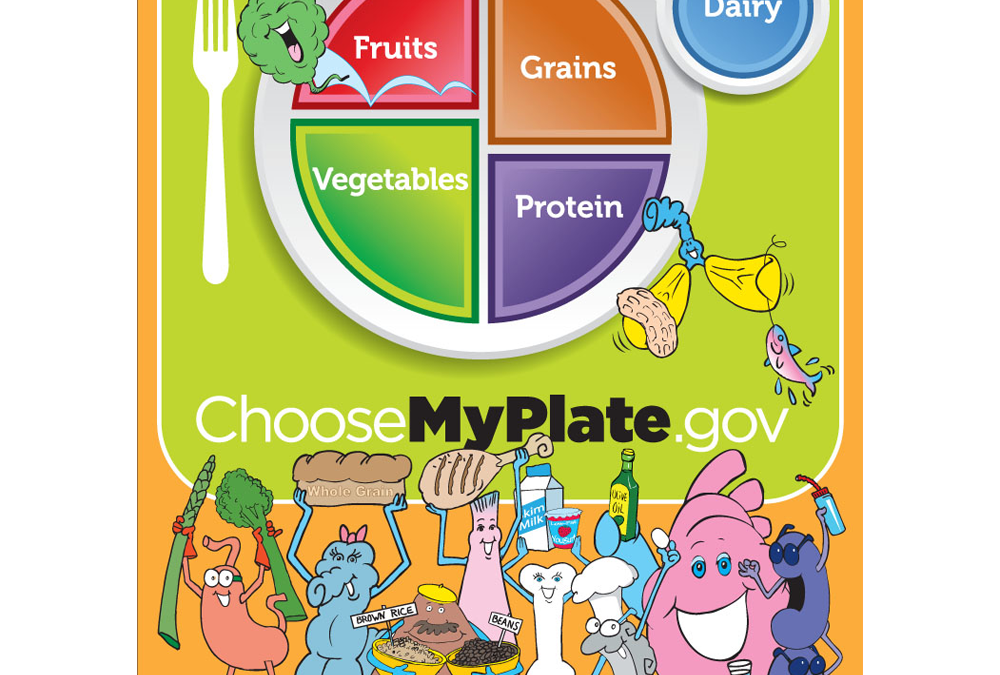 3200 MyPlate Poster - The OrganWise Guys